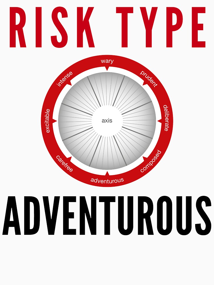 "Risk Type Compass Adventurous T Shirt" T-shirt by PCLrisktype | Redbubble
