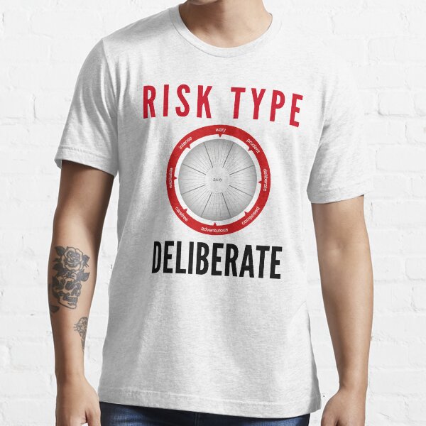 "Risk Type Compass Deliberate T Shirt" T-shirt by PCLrisktype ...