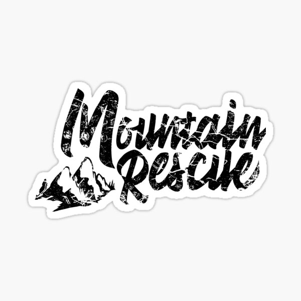 Mountain Rescue Stickers | Redbubble