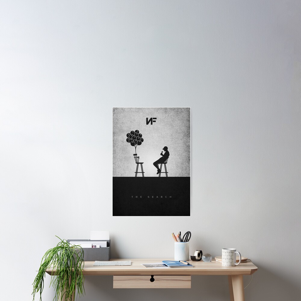 NF Talking To His Balloons V2 Poster