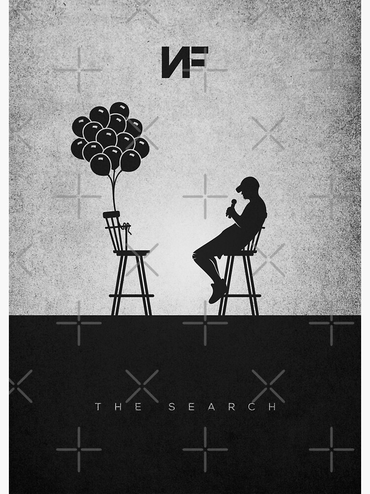 NF Talking To His Balloons V2 Poster