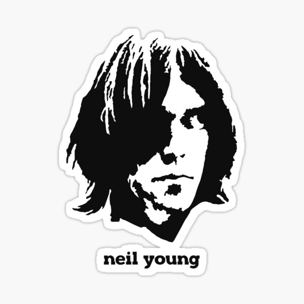 Neil Young And Crazy Horse Stickers | Redbubble