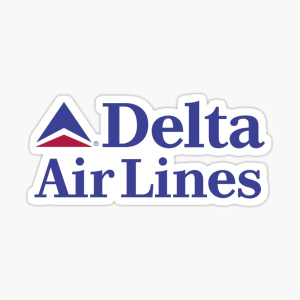 Delta Air Lines Stickers | Redbubble