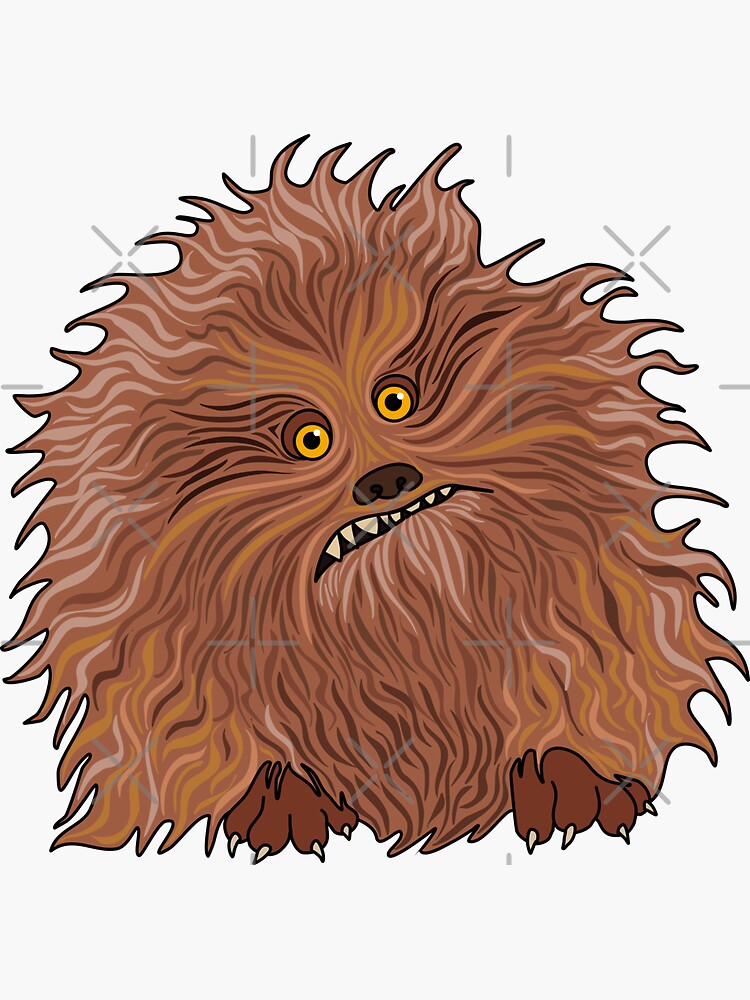 "Fizzgig" Sticker for Sale by Horrorshow Art | Redbubble