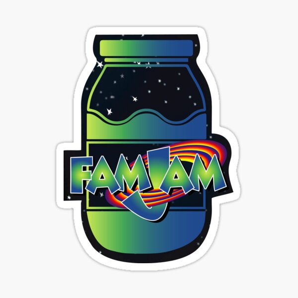 "FamJam" Sticker by modernhart | Redbubble