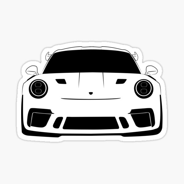 "2019 Porsche 911 GT3 RS" Sticker for Sale by LPDA69 | Redbubble