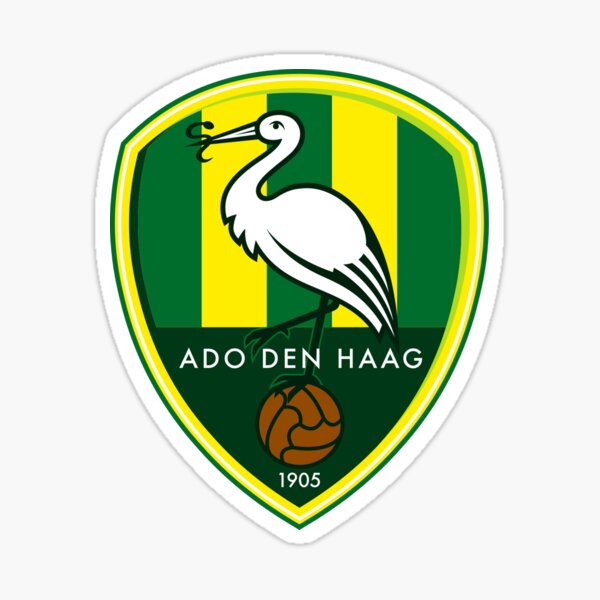 "ADO Den Haag Crest/Logo" Sticker for Sale by screescree | Redbubble