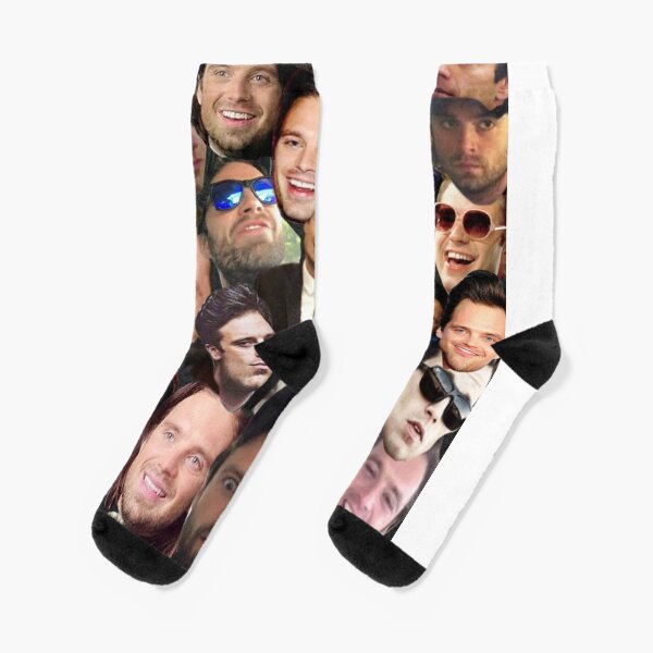 "Sebastian Stan" Socks for Sale by jenn1594 | Redbubble