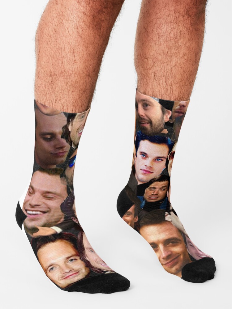 "Sebastian Stan" Socks for Sale by jenn1594 | Redbubble
