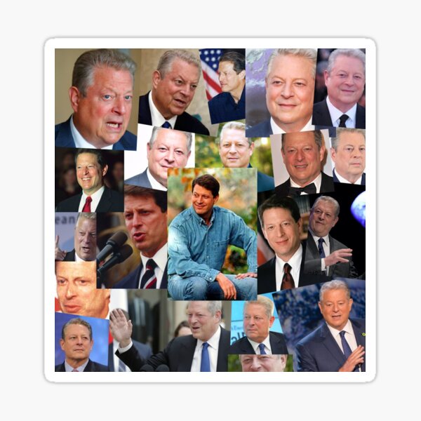"Al Gore" Sticker for Sale by FarmerRoad | Redbubble
