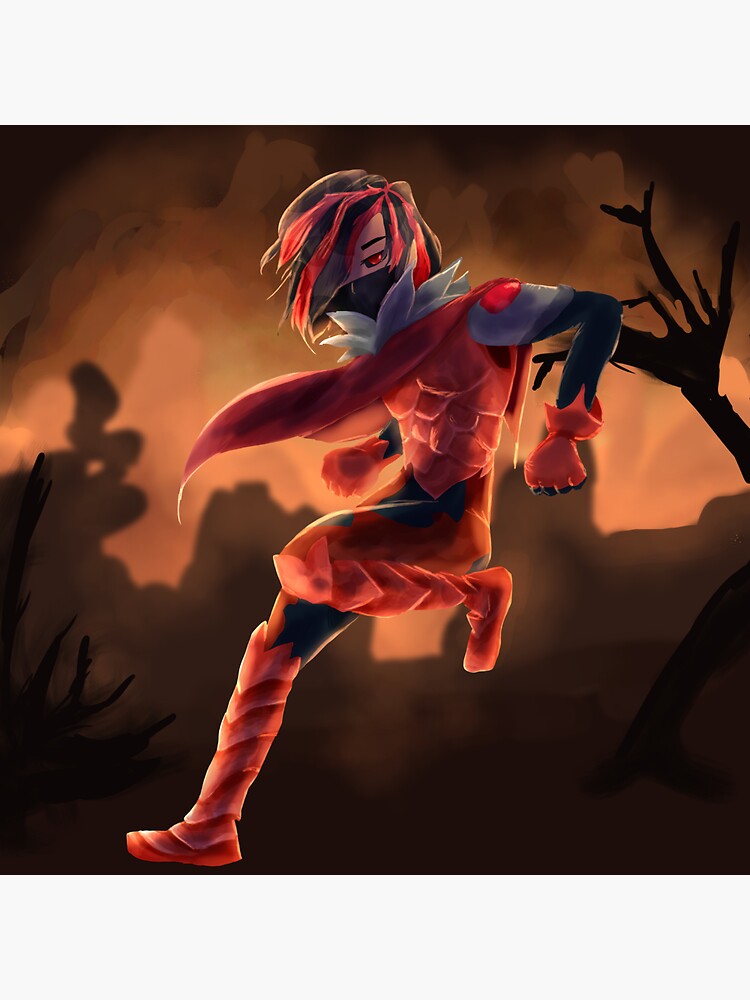 "Plus Ultra Lord Shadow" Sticker by Leonjr4TheGamer | Redbubble