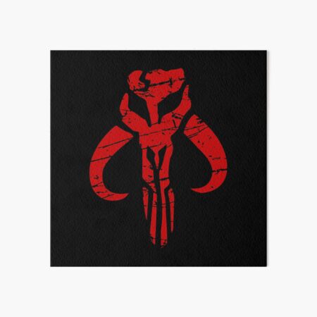 "Mando Logo" Art Board Print for Sale by Redpa | Redbubble