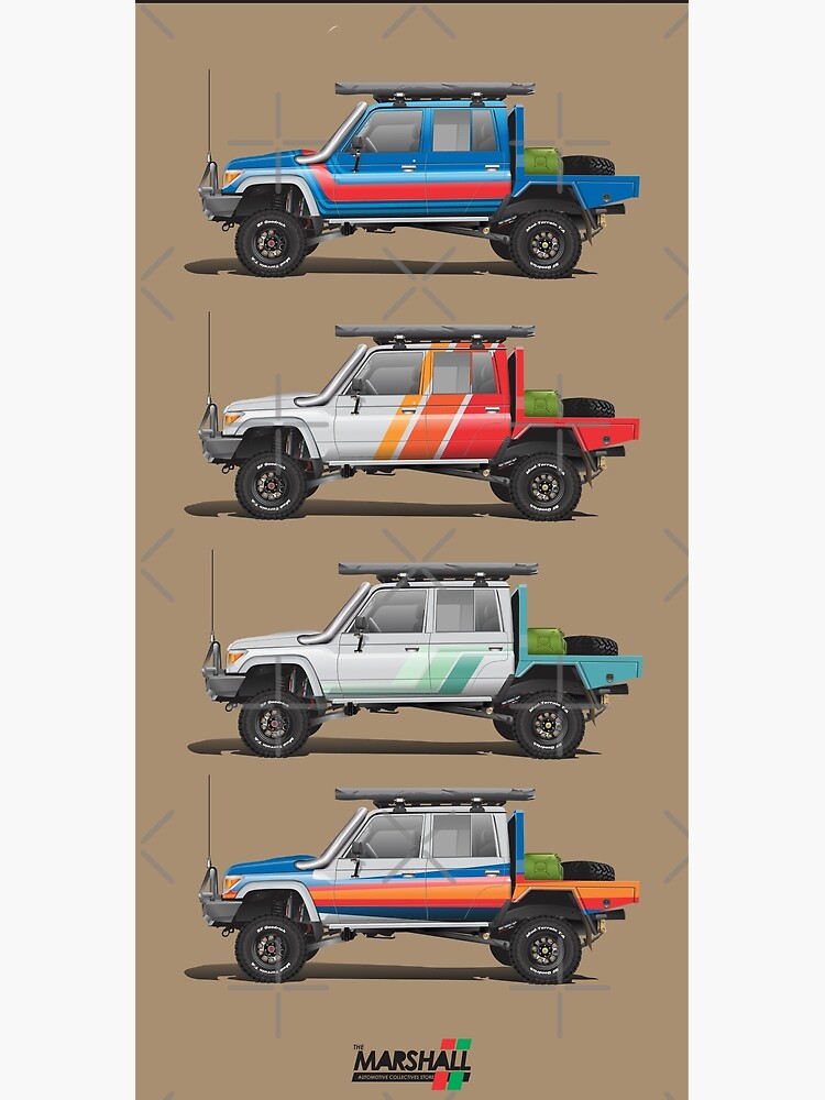 Land Cruiser 79 series Premium Matte Vertical Poster sold by Ian ...