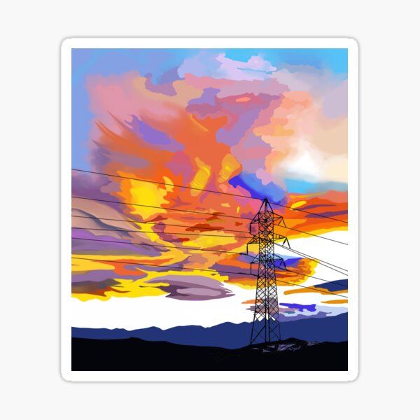 "Pylon" Sticker for Sale by Stufnthat | Redbubble