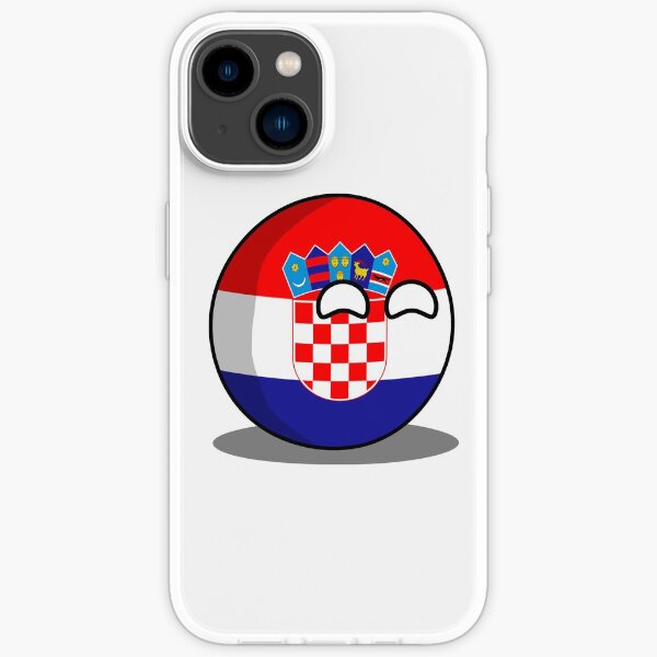 "Croatia CountryBall" iPhone Case for Sale by DrawingAle | Redbubble