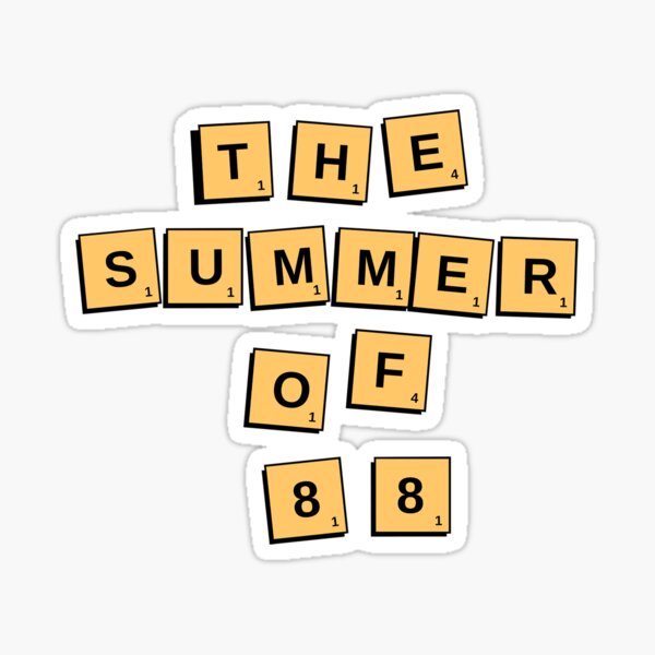 Scrabble Board Stickers | Redbubble