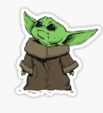 Pegatinas: Baby Yoda | Redbubble