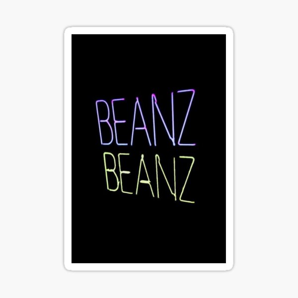 "BEANZ fandom " Sticker by tatianahharmon | Redbubble