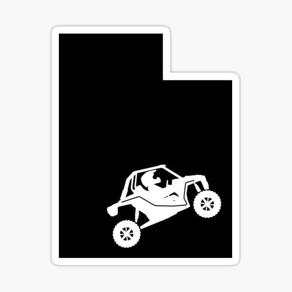 "Utah RZR SXS Ride Sticker" Sticker for Sale by RZRriders | Redbubble