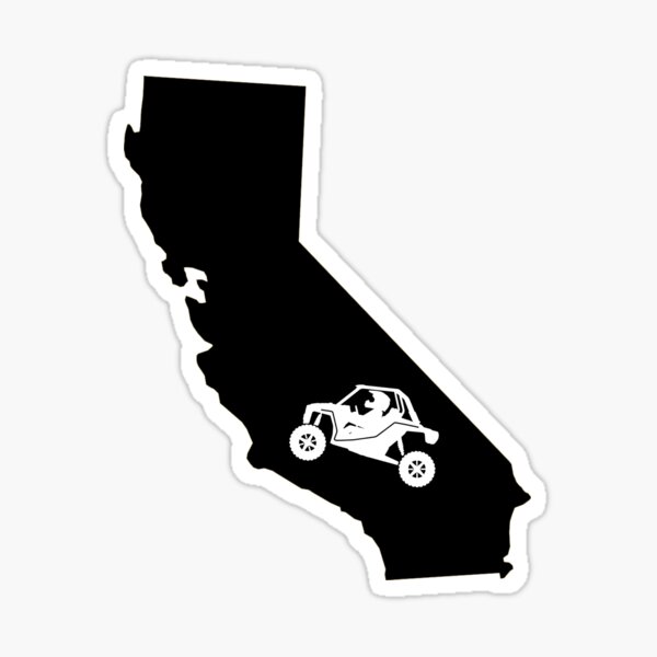 "California RZR SXS RIde Sticker" Sticker for Sale by RZRriders | Redbubble