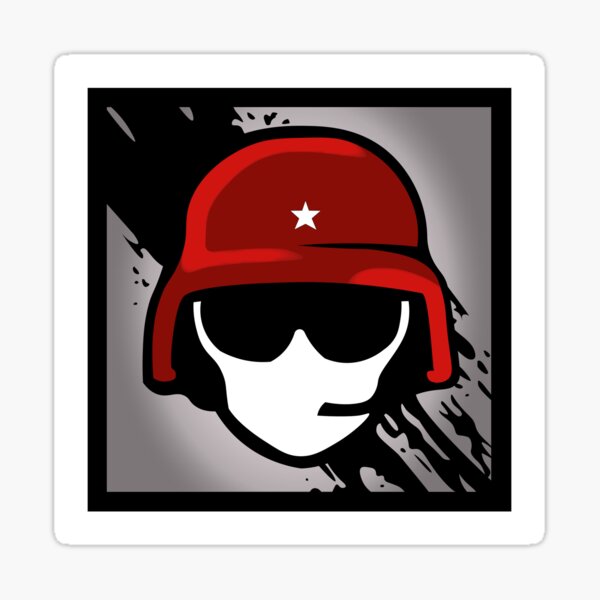"Outbreak Recruit Red" Sticker for Sale by RiskyB3 | Redbubble