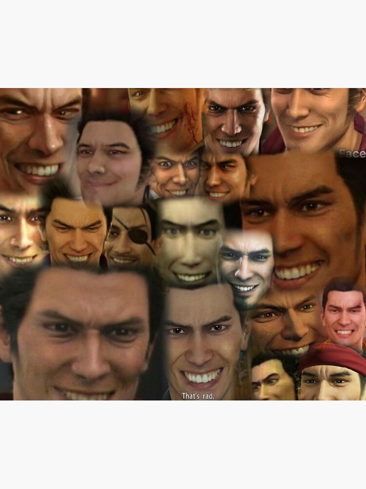 "Happy Kazuma Kiryu :)" Travel Coffee Mug for Sale by ahkosorsomesayk ...