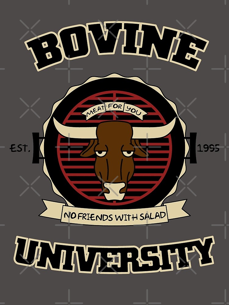 "Bovine University" Poster for Sale by Lanfa | Redbubble