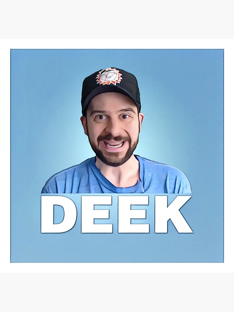 "Let’s call him...DEEK" Sticker for Sale by RooGear | Redbubble