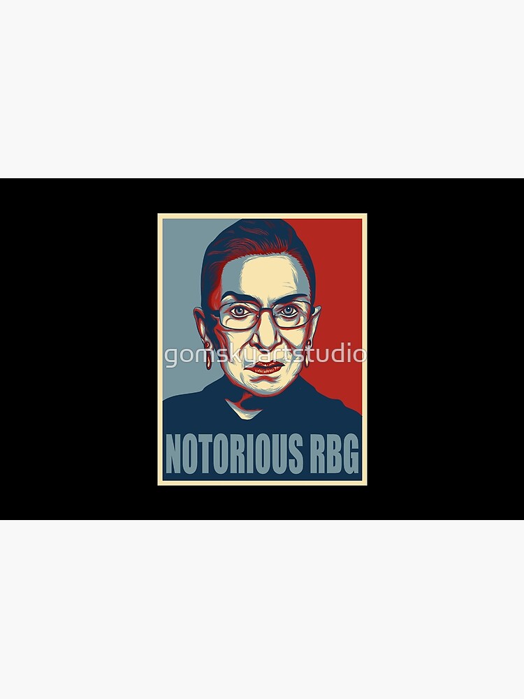 "NOTORIOUS RBG ruth bader ginsburg" Zipper Pouch for Sale by ...
