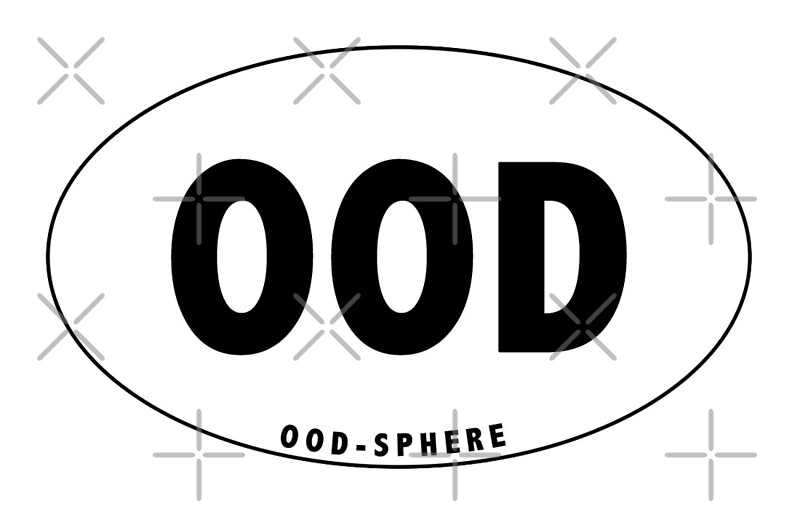 "Ood-Sphere - Intergalactic Travel Sticker" by RobotsNRainbows | Redbubble