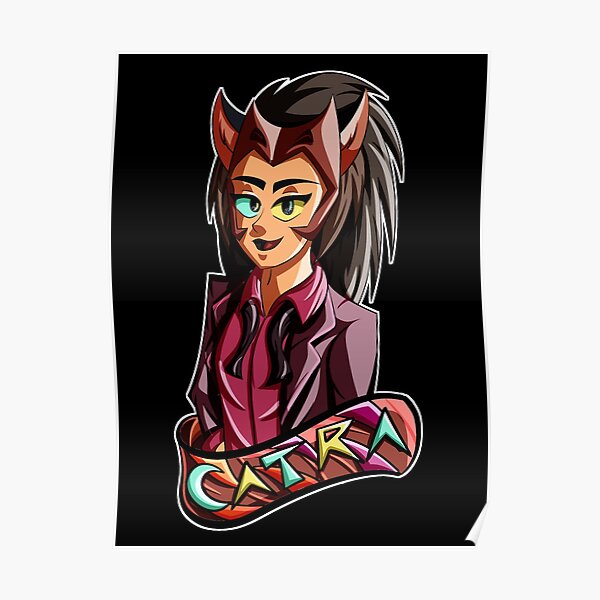 "Catra - She Ra Fanart" Poster for Sale by Aleina928 | Redbubble
