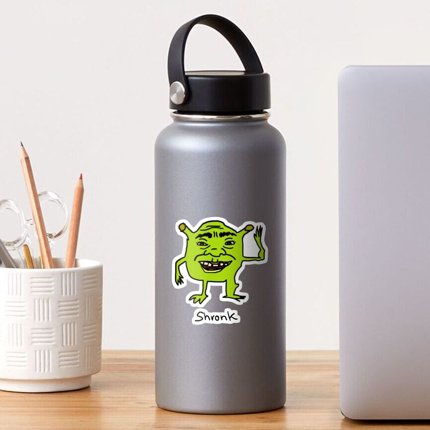 Shronk Meme Sticker For Sale By Binchi Redbubble