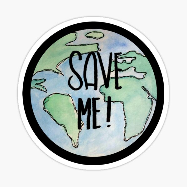 "Save Me" Sticker for Sale by asialeong | Redbubble