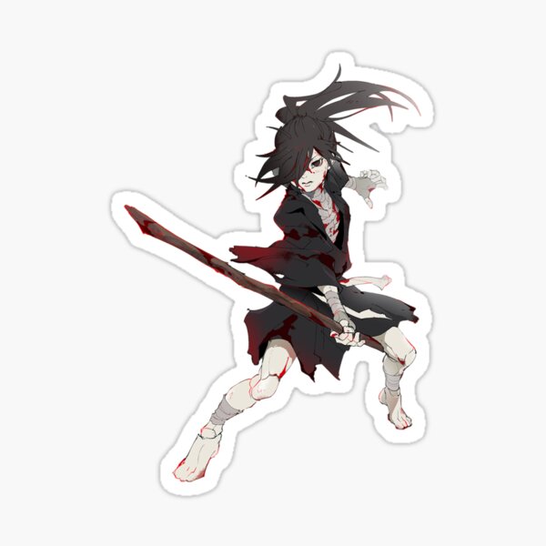 "Dororo Tee" Sticker for Sale by Monsieursan-San | Redbubble