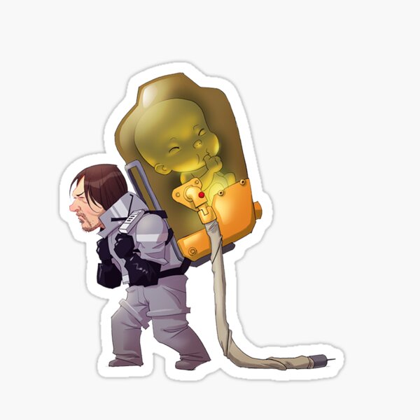 "Death Stranding Big BB" Sticker by Morphey22 | Redbubble