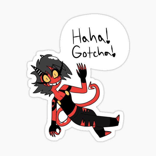 "Helluva Boss Millie Merch" Sticker by HunniPopArt | Redbubble