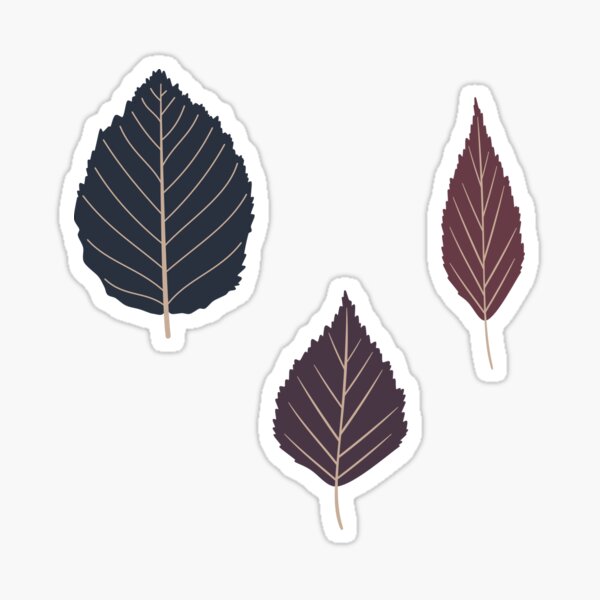 "Foliage (Hibernation)" Sticker for Sale by CascadePatterns | Redbubble