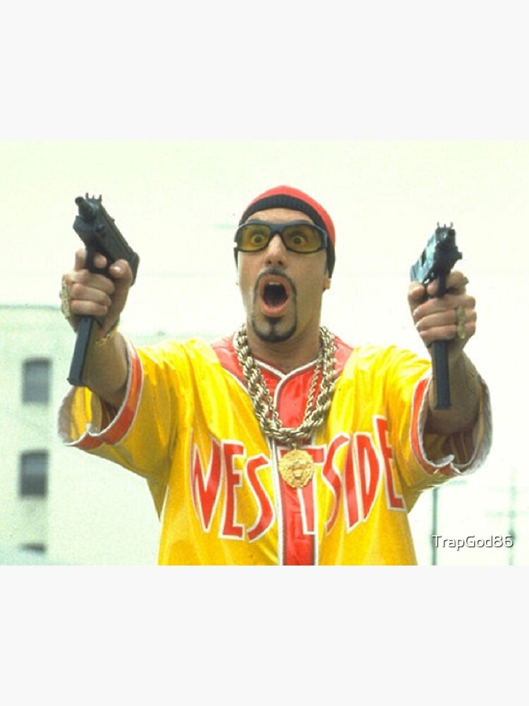 "Ali G Guns westside" Sticker by TrapGod86 | Redbubble