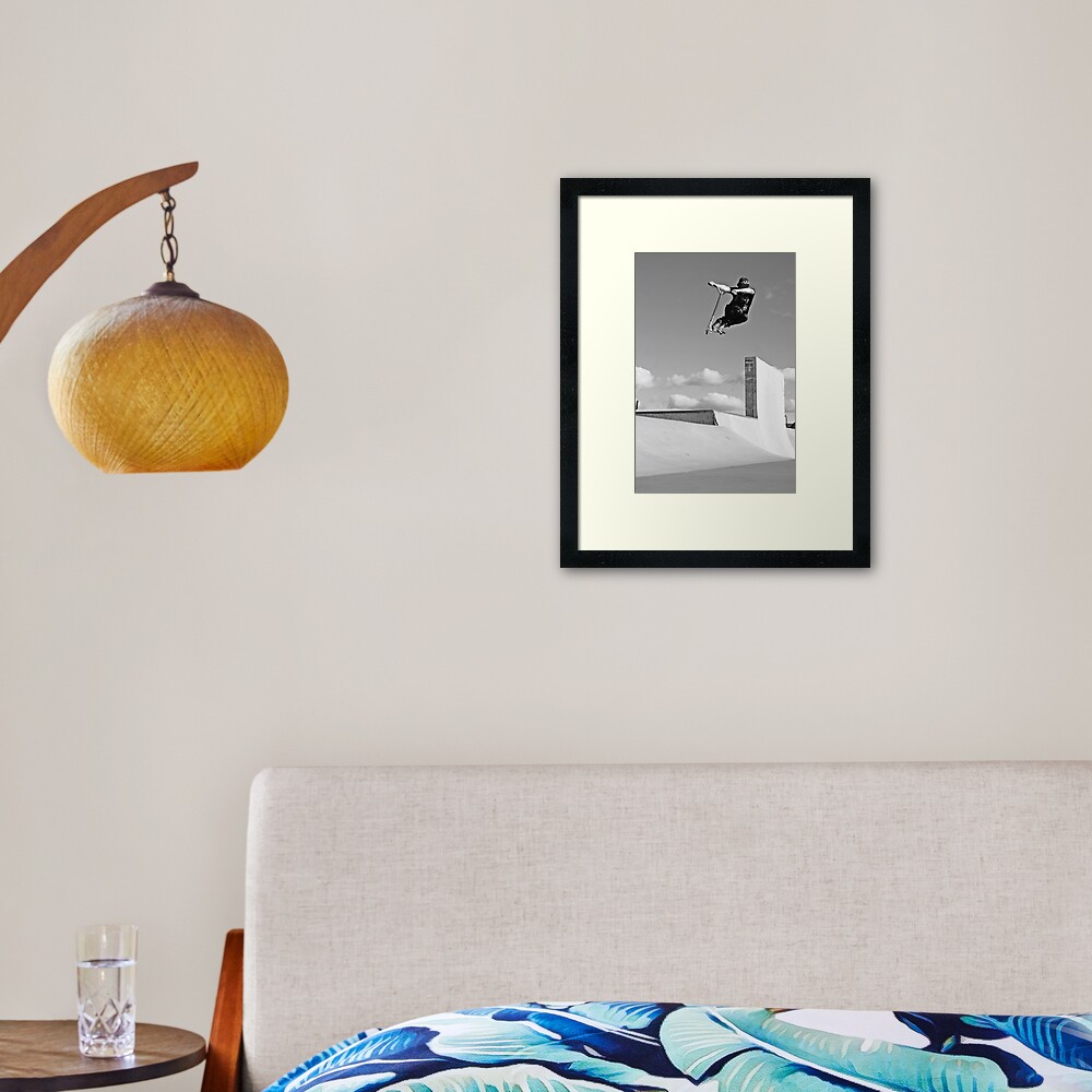 "Scooter Boost" Poster for Sale by Damon Colbeck | Redbubble