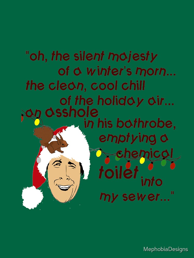 "Clark Griswold Rant" T-shirt for Sale by MephobiaDesigns | Redbubble ...