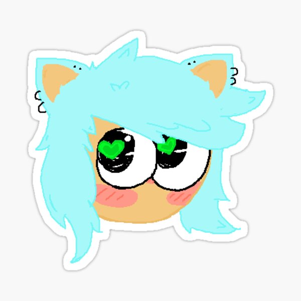 "owo" Sticker for Sale by LittleKitQuartz | Redbubble