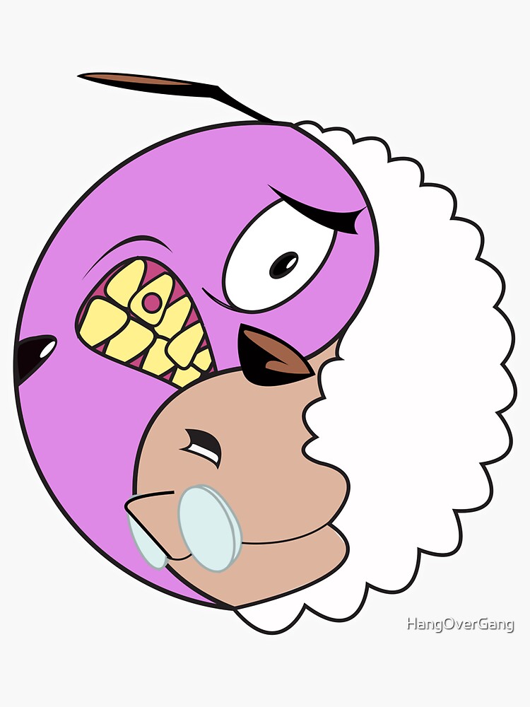 "Good Cop, Bad Cop" Sticker for Sale by HangOverGang | Redbubble