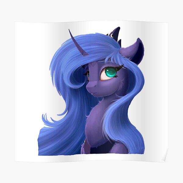 "Princess Luna" Poster by Morphey22 | Redbubble