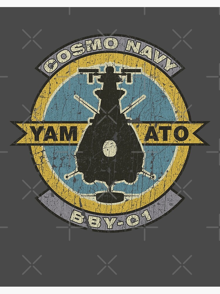 "Cosmo Navy Yamato BBY-01 Patch" Art Print by jacobcdietz | Redbubble