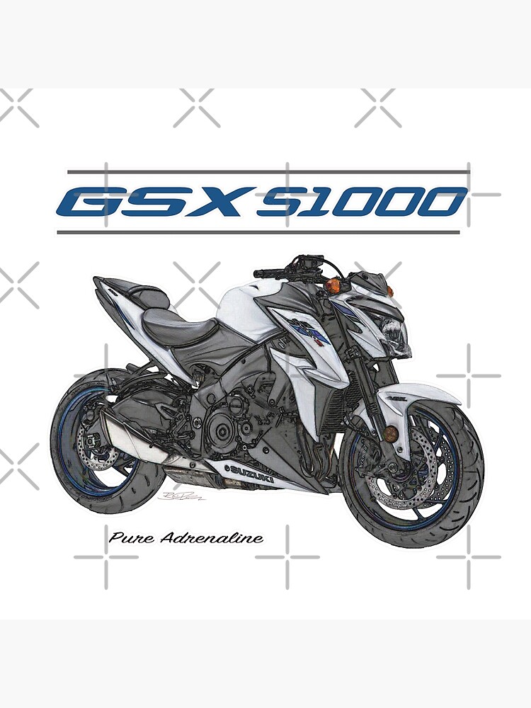 "GSX S1000 - Custom design" Poster by allinall777 | Redbubble