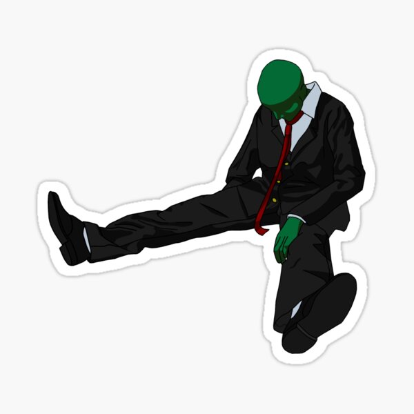 "Sad Anon" Sticker by dild0g | Redbubble