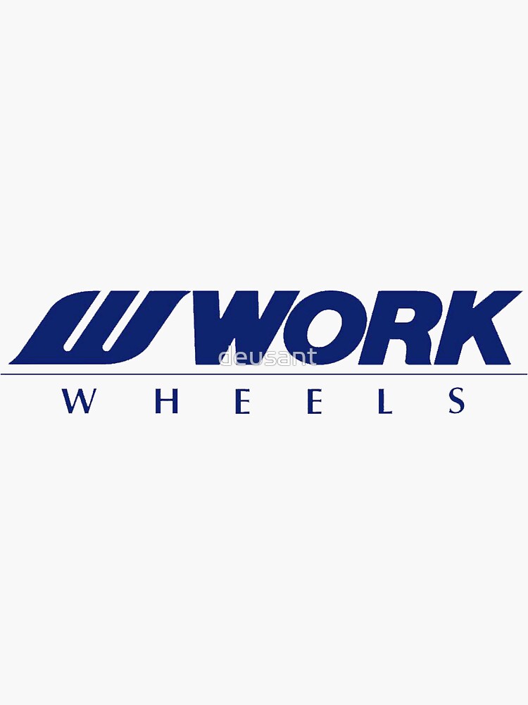 "Work wheels" Sticker for Sale by deusant | Redbubble
