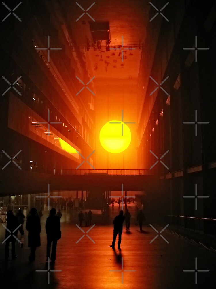 "Olafur Eliasson's Setting Sun " Art Print for Sale by zuluspice ...