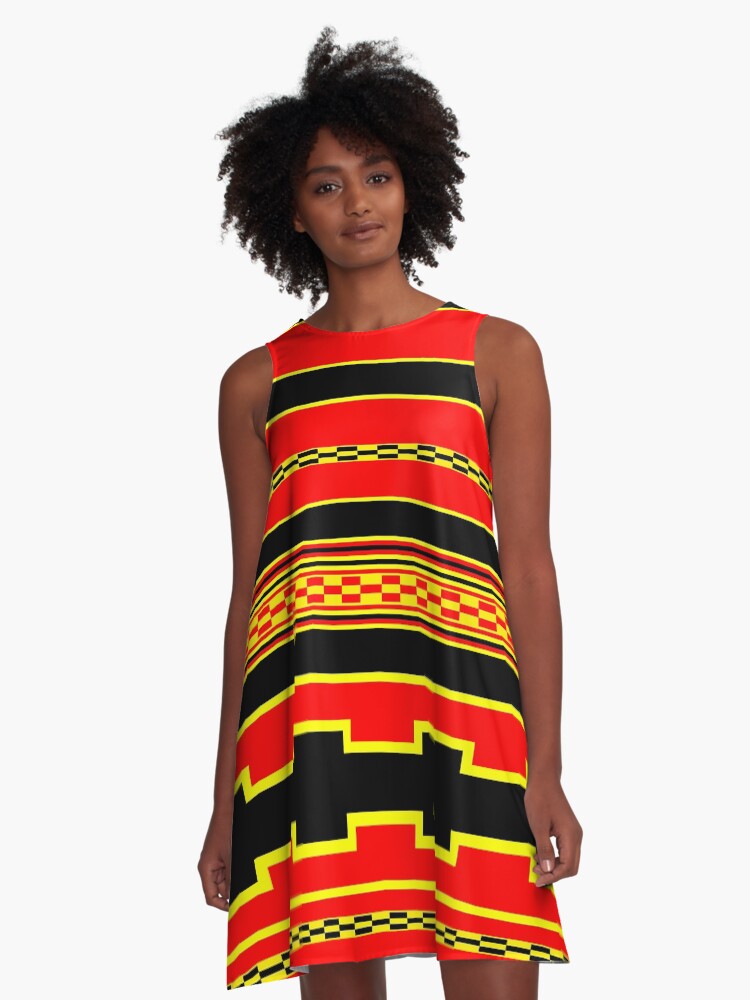 "Wolaita" A-Line Dress for Sale by Ethiohahu | Redbubble
