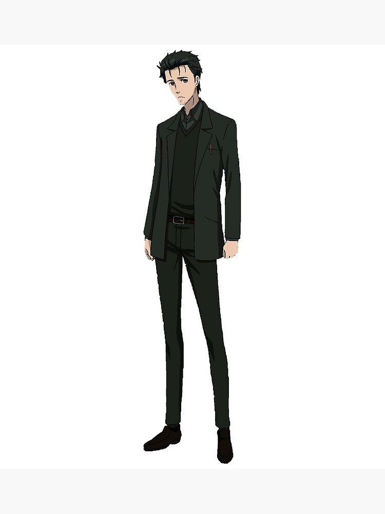 "Steins Gate - Okabe Rintaro" Art Print for Sale by Morphey22 | Redbubble